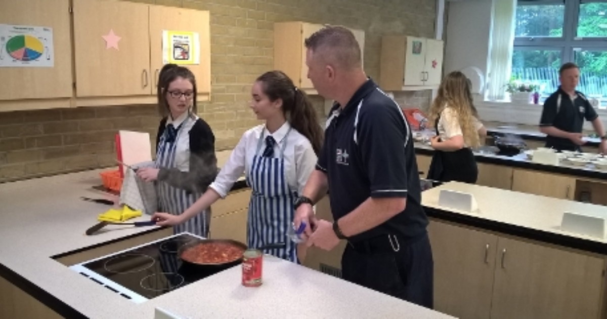 Royal Navy Visit - Inveralmond Community High School